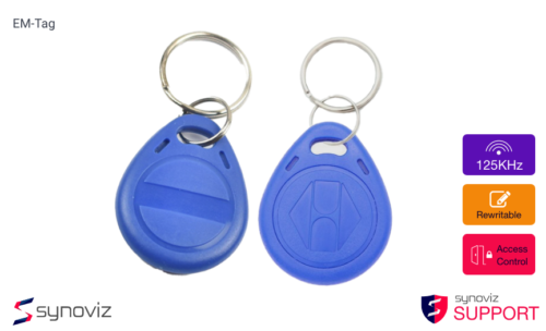 EM Keyfob Tag RFID 125Khz - Synoviz Security Systems